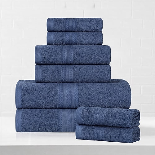 Click here for SUPERIOR Eco-Friendly Cotton 8-pc. Quick Dry Bath... prices