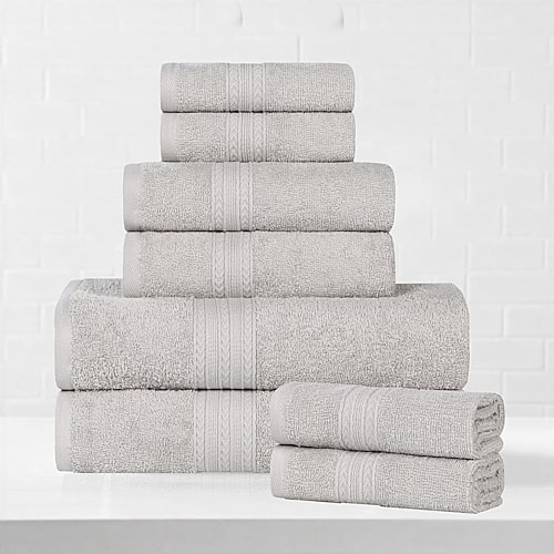 Click here for SUPERIOR Eco-Friendly Cotton 8-pc. Quick Dry Bath... prices