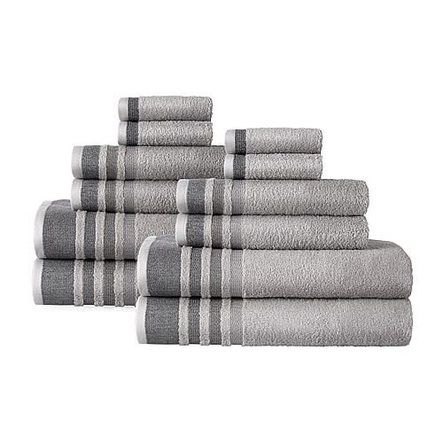 Click here for Home Expressions Stripe 12-pc. Bath Towel Set  One... prices