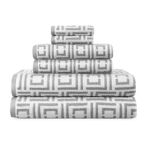Click here for Liz Claiborne Signature Plush Logo 6-pc. Bath Towe... prices