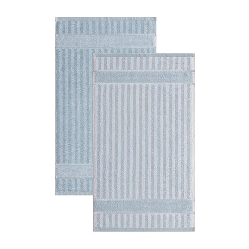 Click here for Laura Ashley 2-pc. Hand Towel  One Size  Blue prices