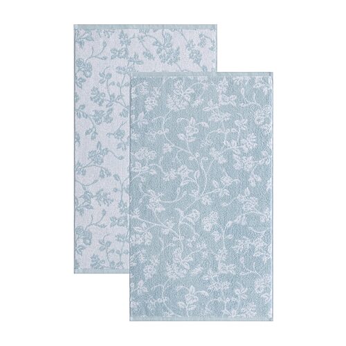 Click here for Laura Ashley 2-pc. Hand Towel  One Size  Blue prices