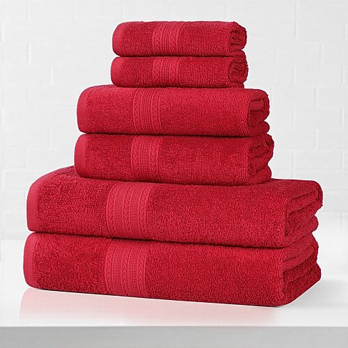 Click here for SUPERIOR Eco-Friendly Cotton 6-pc. Quick Dry Bath... prices