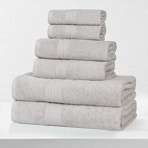 Click here for SUPERIOR Eco-Friendly Cotton 6-pc. Quick Dry Bath... prices
