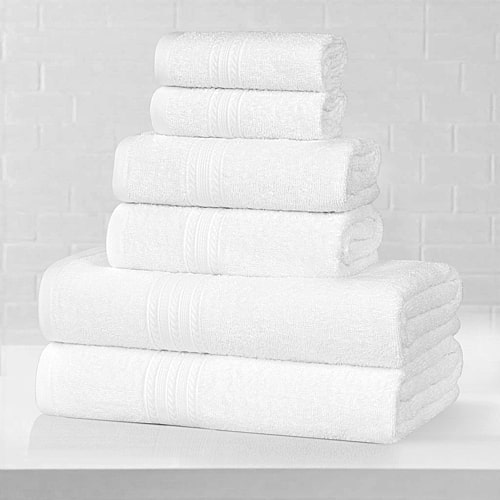 Click here for SUPERIOR Eco-Friendly Cotton 6-pc. Quick Dry Bath... prices
