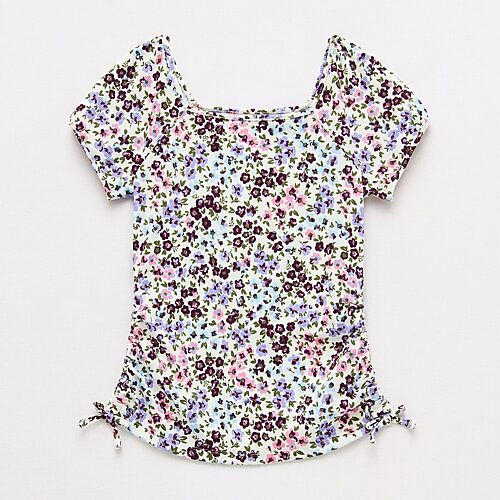 Click here for Thereabouts Little & Big Kid Girls Square Neck Sho... prices