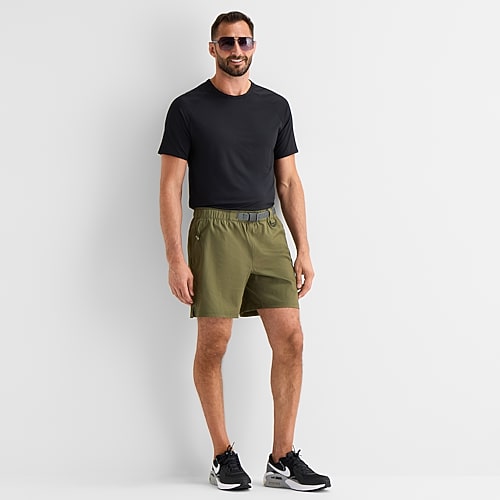 Click here for Xersion Mens 7 Workout Shorts  Medium  Green prices