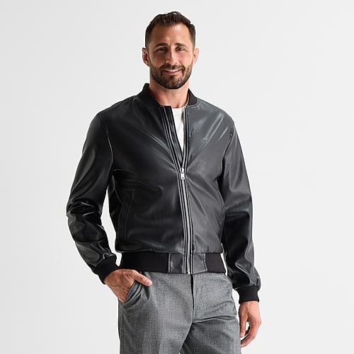 Click here for J. Ferrar Mens Lightweight Bomber Jacket  Medium... prices