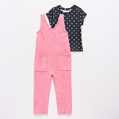 Click here for Grayson Little Toddler Girls 2-pc. Jumpsuit Set  3... prices