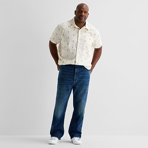 Click here for mutual weave Big and Tall Mens Bootcut Jean  46 29... prices