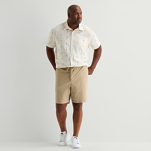 Click here for mutual weave Mens 11 Big and Tall Pull-On Short  4... prices
