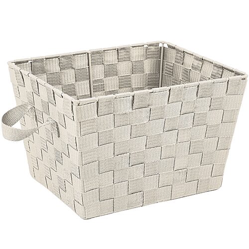 Click here for Simplify Large Woven Bin  One Size  White prices