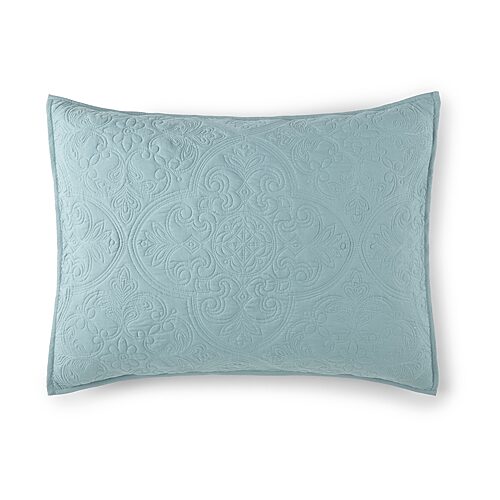 Click here for Home Expressions Harper Pillow Sham  One Size  Blu... prices