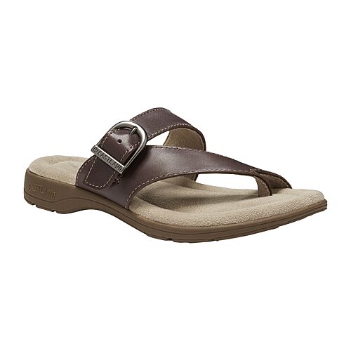 Click here for Eastland Womens Tahiti Strap Sandals  6 Medium  Br... prices