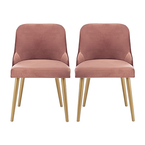 Click here for Lulu Upholstered Dining Chair  One Size  Pink prices