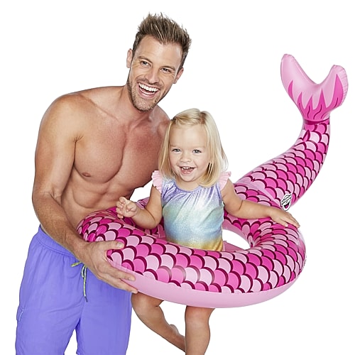Click here for Big Mouth Mini Mermaid Tail Lil FLoat  One Size  M... prices