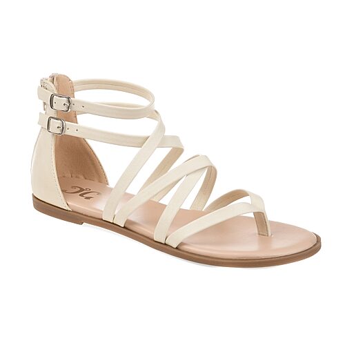 Click here for Journee Collection Womens Zailie Criss Cross Strap... prices