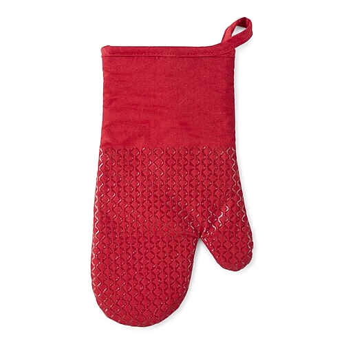 Click here for Cooks Oven Mitt  One Size  Red prices