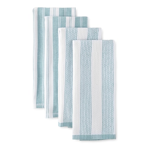 Click here for Cooks Striped Dual Purpose 4-Pc. Kitchen Towel Set... prices