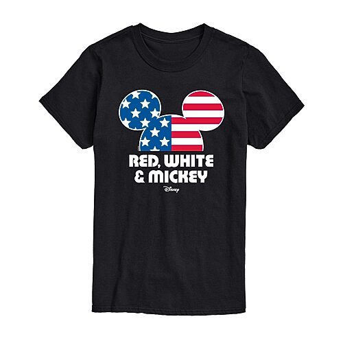 Click here for Mens Crew Neck Short Sleeve Classic Fit Mickey Mou... prices