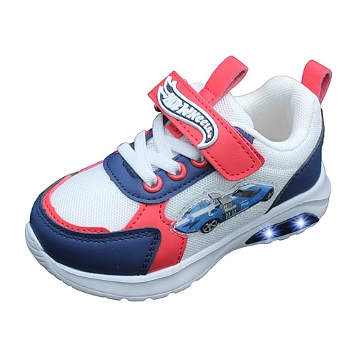 Click here for Hot Wheels Toddler Light-Up Sneakers - Blue  red prices