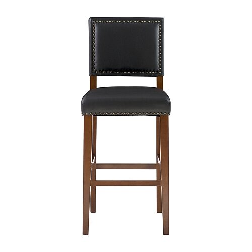 Click here for Archer Upholstered Barstool with Back  One Size  B... prices