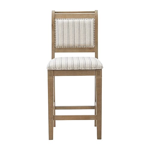 Emmy Counter Height Barstool  One Size  Gray