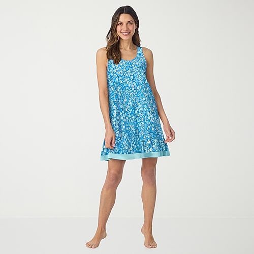 Click here for Cuddl Duds Womens Sleeveless Scoop Neck Chemise  M... prices