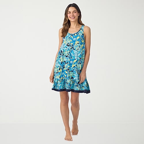 Click here for Cuddl Duds Womens Sleeveless Scoop Neck Chemise -... prices