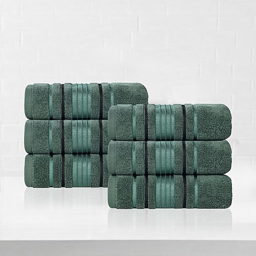 Click here for SUPERIOR Sadie Zero Twist Solid Cotton 6-pc. Hand... prices