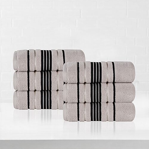Click here for SUPERIOR Sadie Zero Twist Solid Cotton 6-pc. Hand... prices
