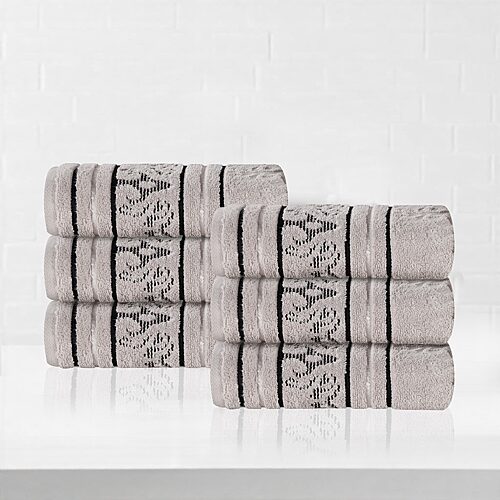 Click here for SUPERIOR Sadie Zero Twist Jacquard Cotton 6-pc. Qu... prices