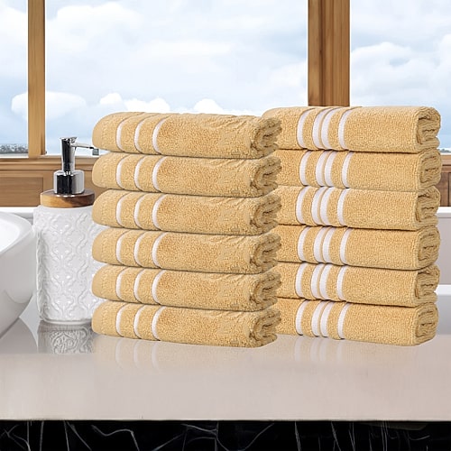Click here for SUPERIOR Sadie Zero Twist Jacquard Solid Cotton 12... prices