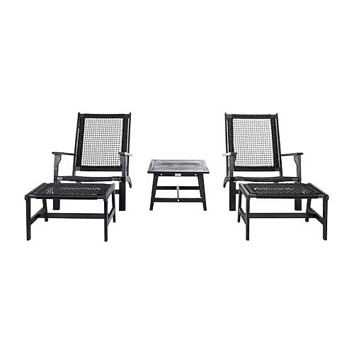 Click here for Chantelle Outdoor Living Set - Black prices