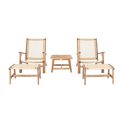 Click here for Chantelle Outdoor Living Set - Natural/light brown prices