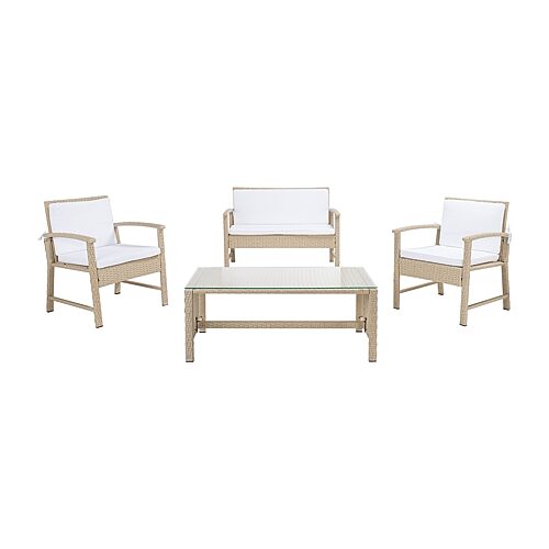 Click here for Safavieh 4-pc. Conversation Set Weather Resistant... prices