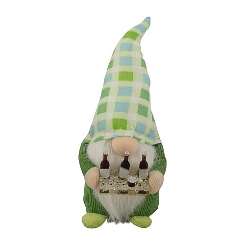 Click here for Northlight 9in Green And Blue Plaid Springtime Gno... prices