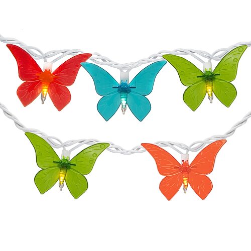 Click here for Northlight 10ct Butterfly Patio Set String Lights... prices