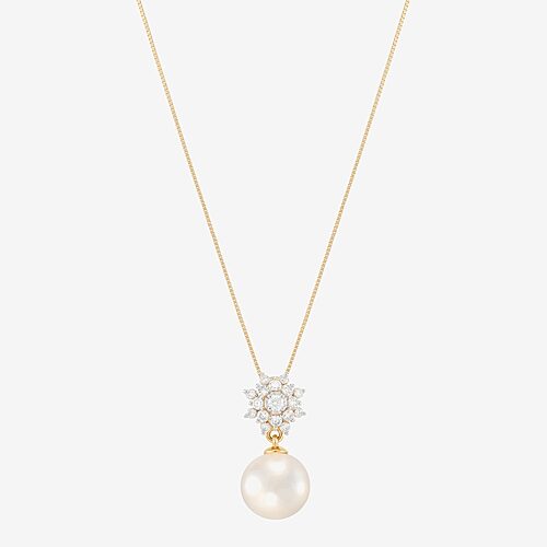 Click here for Womens 1/4 CT. T.W. White Cultured Freshwater Pear... prices