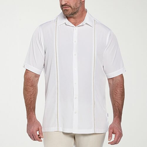 Click here for Cubavera Pick Stitch Mens Short Sleeve Regular Fit... prices