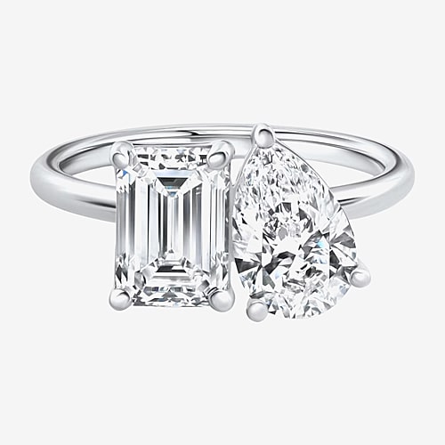 Click here for Womens 3 1/2 CT. T.W Lab Grown White Diamond 14K G... prices