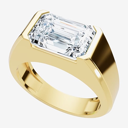 Click here for (F-G /Vs1-Vs2) Mens 3 CT. Lab Grown White Diamond... prices