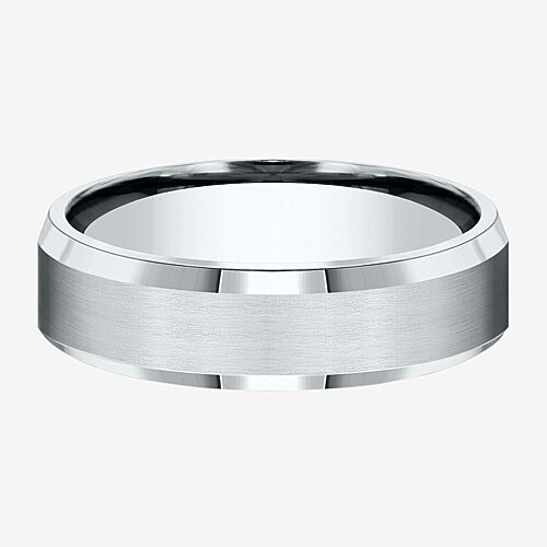 Click here for Mens 6MM 10K Gold Wedding Band  15  White prices