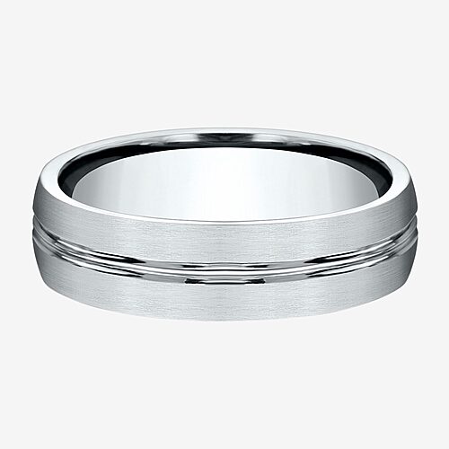 Click here for Mens 10K White Gold 6mm Band  8 1/2  White Gold prices