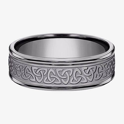 Click here for Mens 7MM Tantalum Wedding Band  8 prices