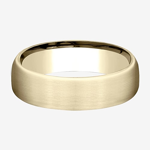 Click here for Mens 6.5MM 10K Gold Wedding Band  9  Yellow prices