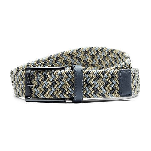 Click here for Nike Multi Stretch Woven Mens Belt  Medium  Beige prices