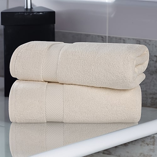 Click here for SUPERIOR Zero Twist Cotton Chevron 2-pc. Bath Shee... prices