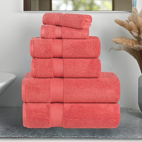 Click here for SUPERIOR Zero Twist Cotton Chevron 6-pc. Quick Dry... prices