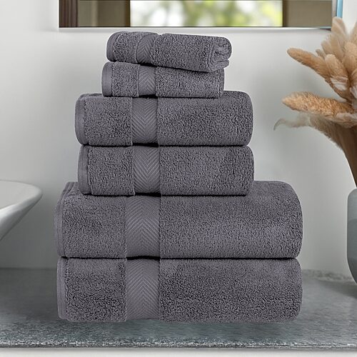 Click here for SUPERIOR Zero Twist Cotton Chevron 6-pc. Quick Dry... prices